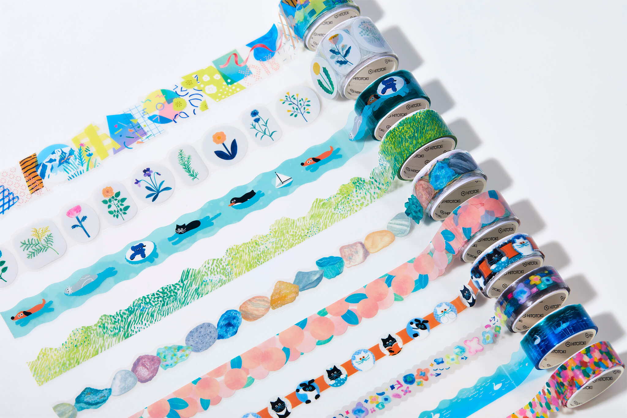 SODA スワン (15mm) CMTD15-002 (型抜き) 透明 マスキングテープ｜HITOTOKI公式オンラインストア – HITOTOKI 公式オンラインストア