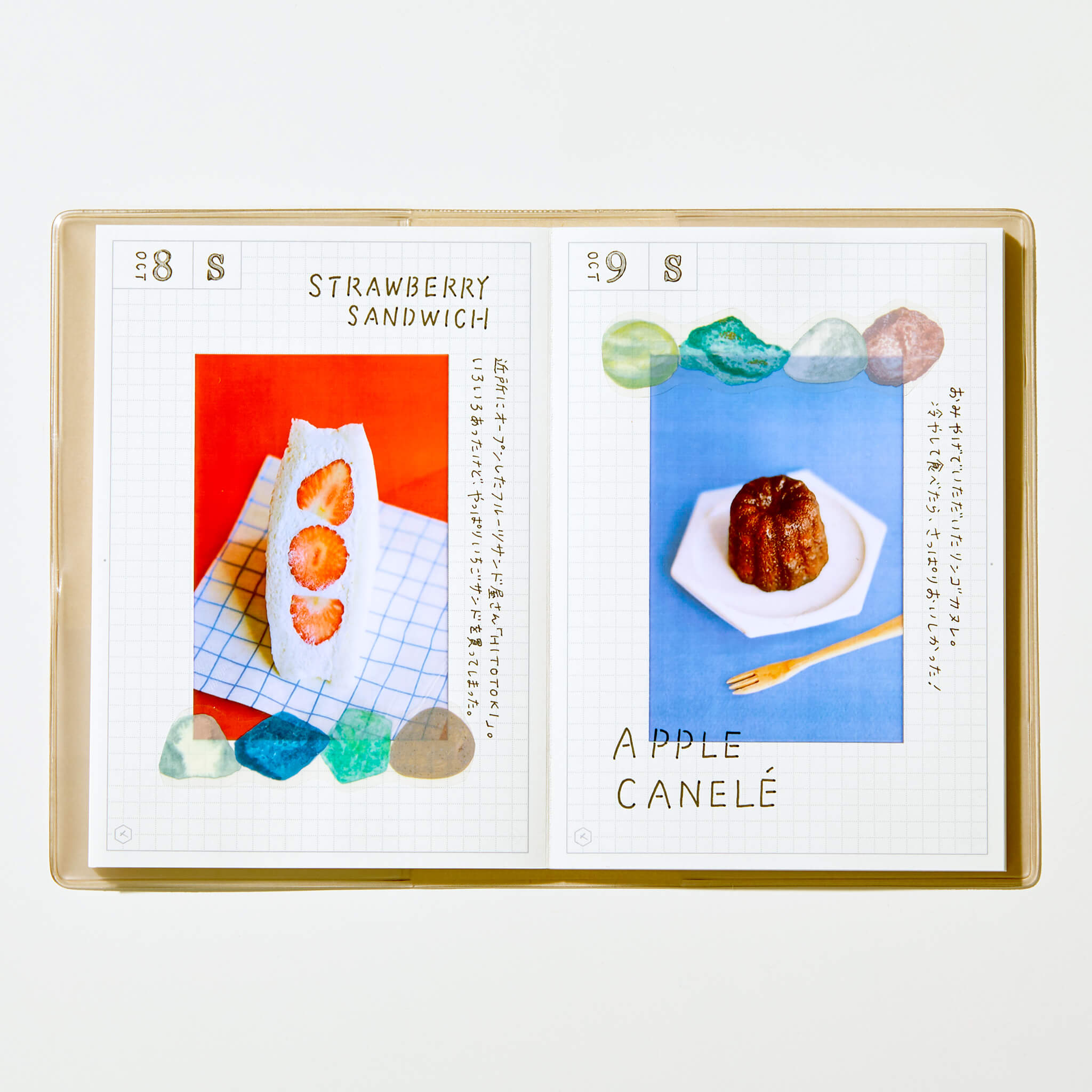 【日付シートシールのおまけ付き】HITOTOKI NOTE パスポートサイズ HN-P04 コネコ｜HITOTOKI公式オンラインストア – HITOTOKI 公式オンラインストア